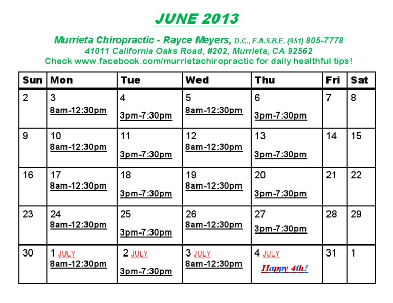 MC Calendar 06-13 | PDF