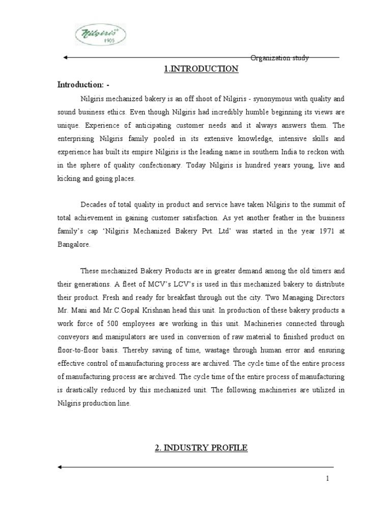 Nilgiris Bakery: A Century of Quality | PDF | Flour | Breads