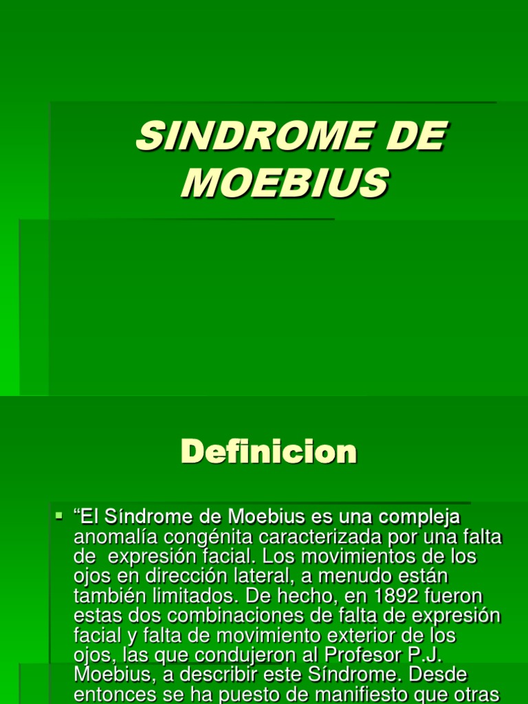 Síndrome de Moebius: Causas y Síntomas | PDF | Expresión facial | Ojo