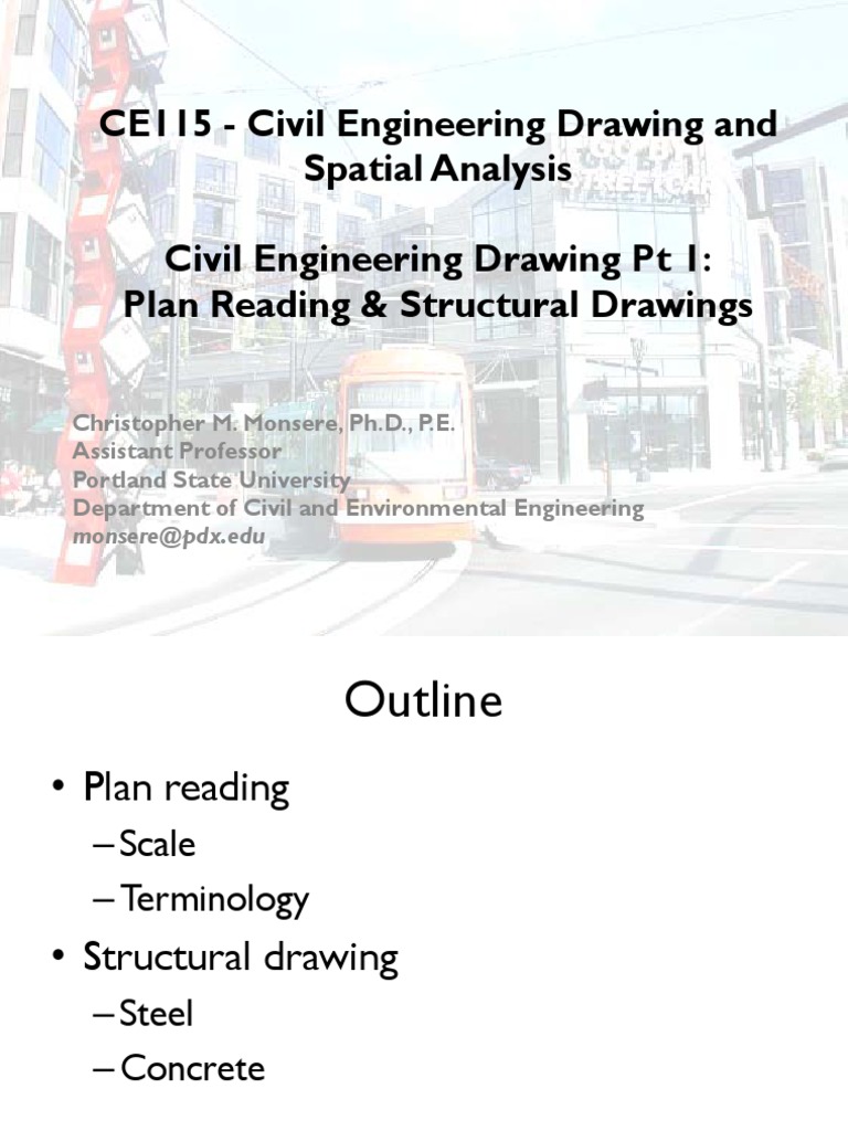 Civil Engineering Drawing