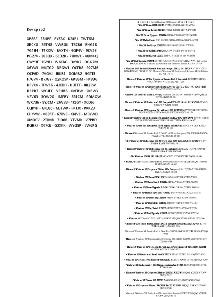 Activate Windows Xp Professional