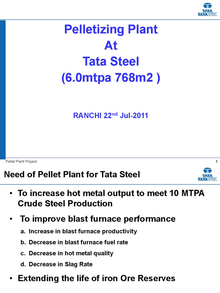 Tata Steel | PDF | Mill (Grinding) | Blast Furnace