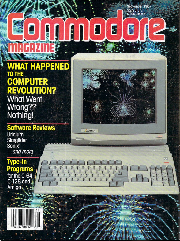 Commodore Magazine Vol-08-N09 1987 Sep | PDF | Office Equipment | Computing