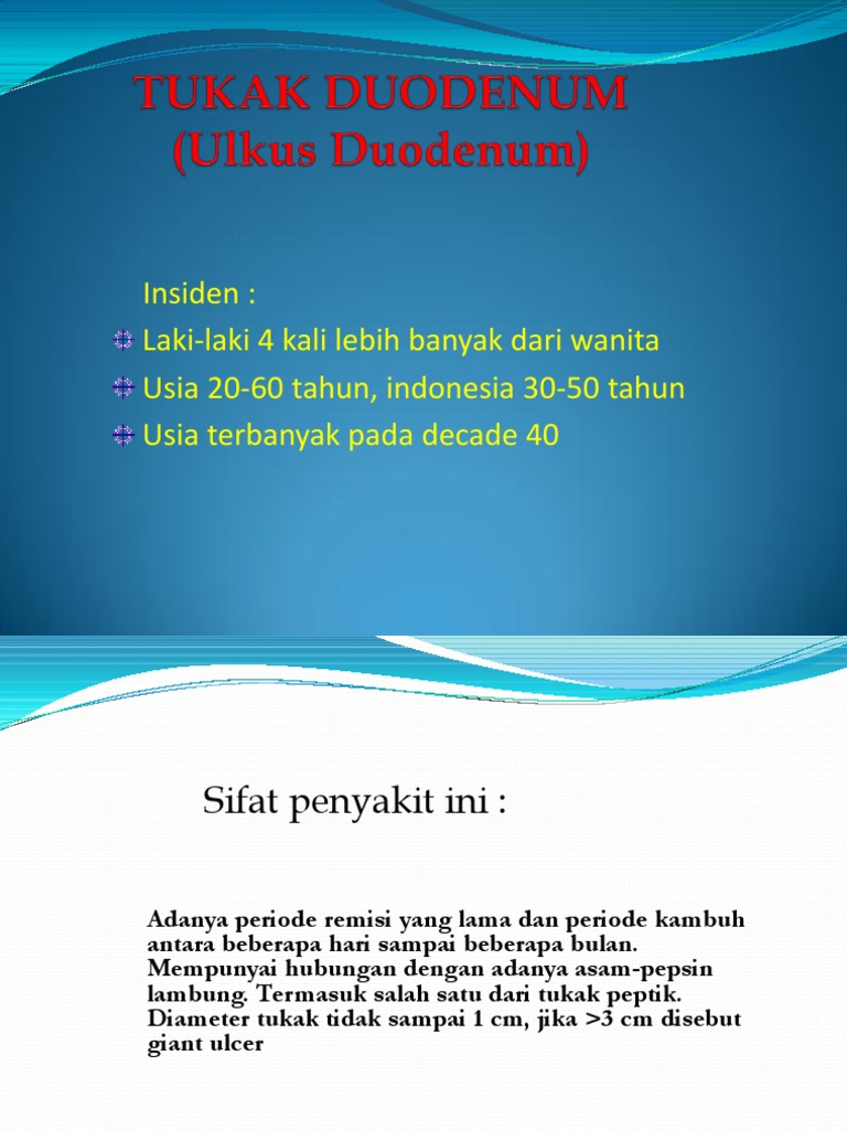 Ulkus Duodenum | PDF