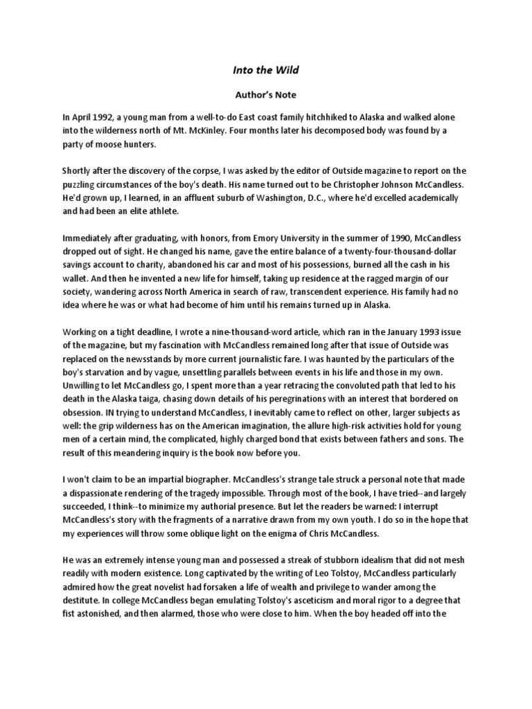 Author's Note | Books