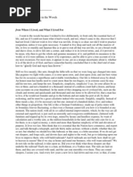 Thoreau - Where I Lived and What I Lived For | PDF | Walden | Henry ...