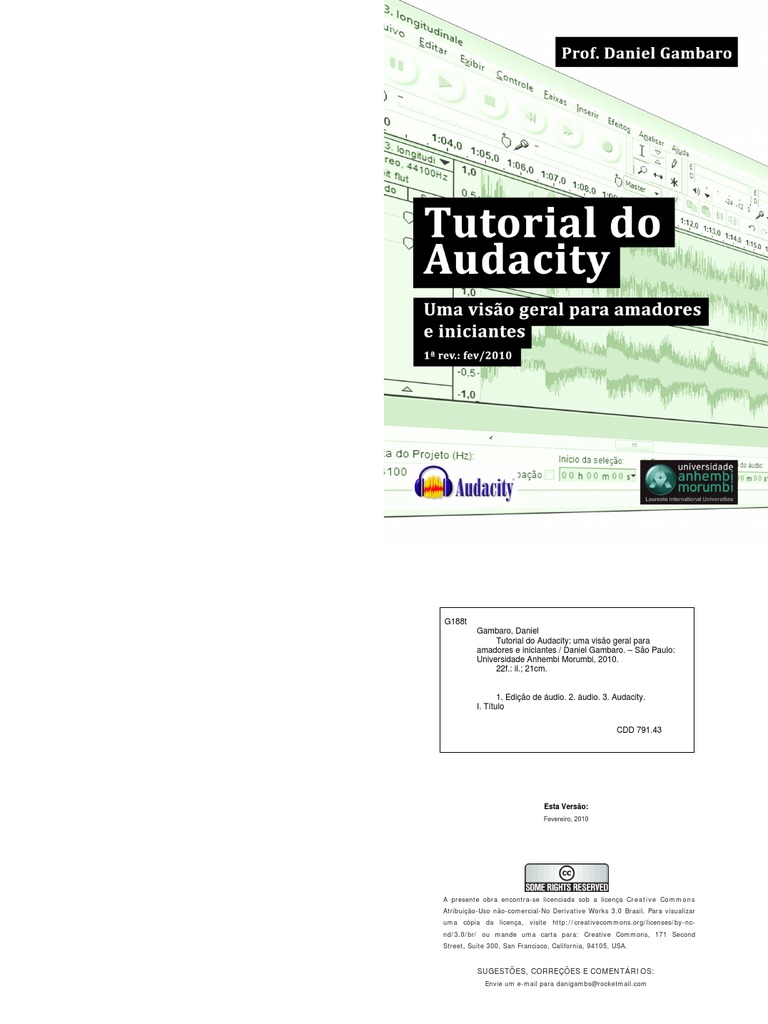 Tutorial Básico do Audacity para Iniciantes | PDF | Programas | Som