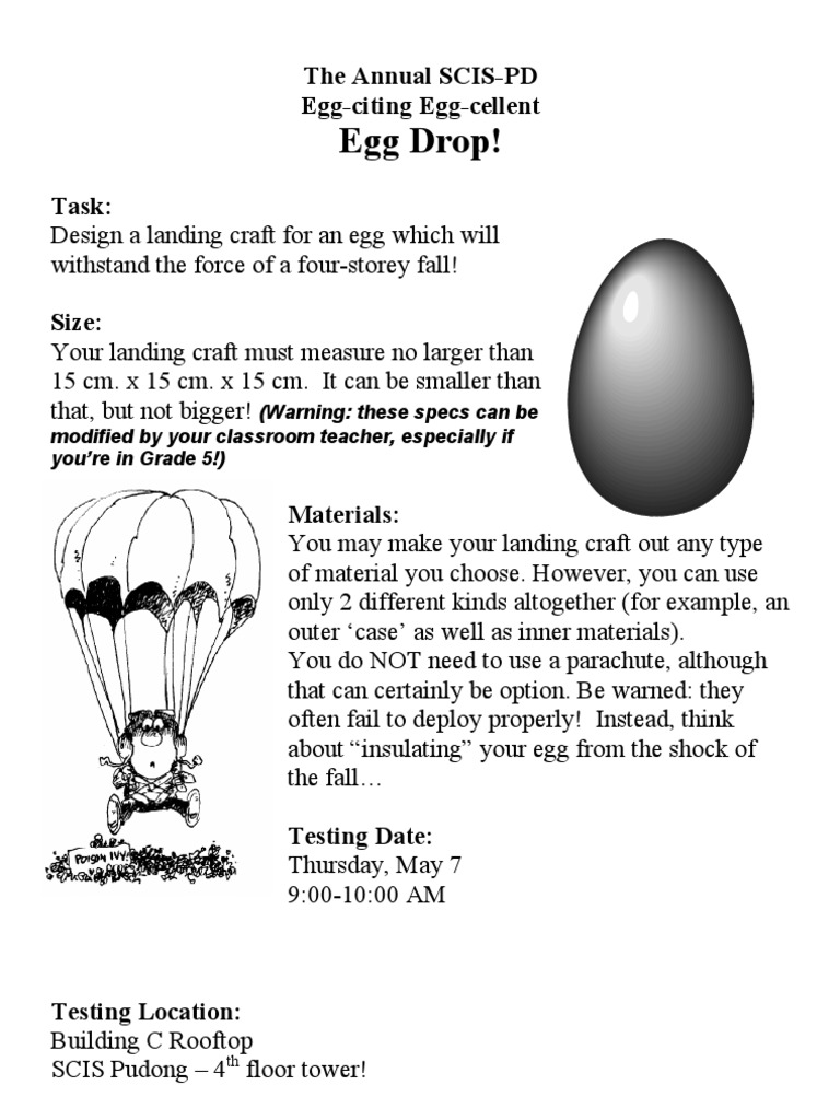 Egg Drop Challenge | PDF