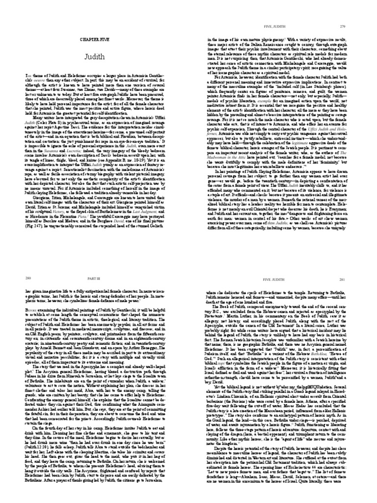 Garrard About Judith | PDF | Delilah | Hero