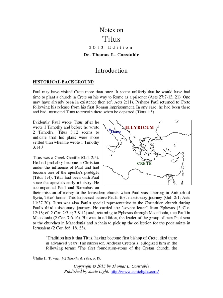 Titus | PDF | Paul The Apostle | Elder (Christianity)