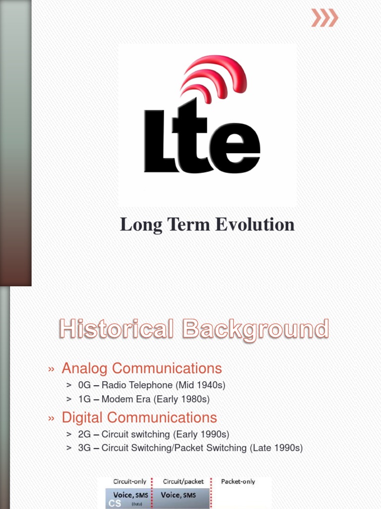 Long Term Evolution | PDF | Lte (Telecommunication) | Network Protocols