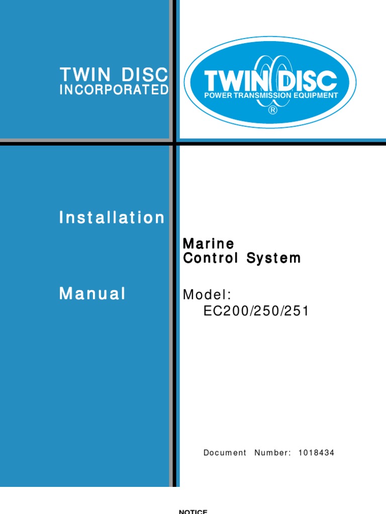 EC200 EC250 EC251 Installation 1018434 - RF - 0306 - CD | PDF ...