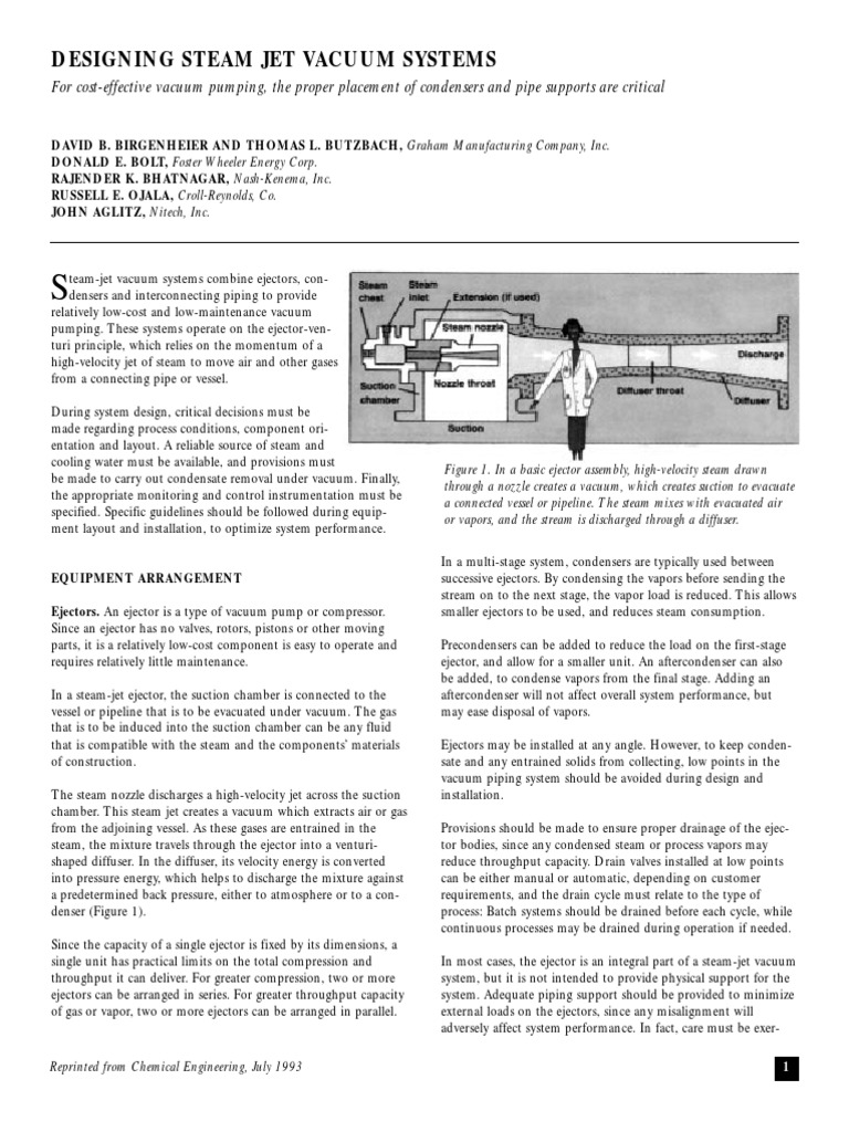 Ejectors | PDF | Heat Exchanger | Vacuum