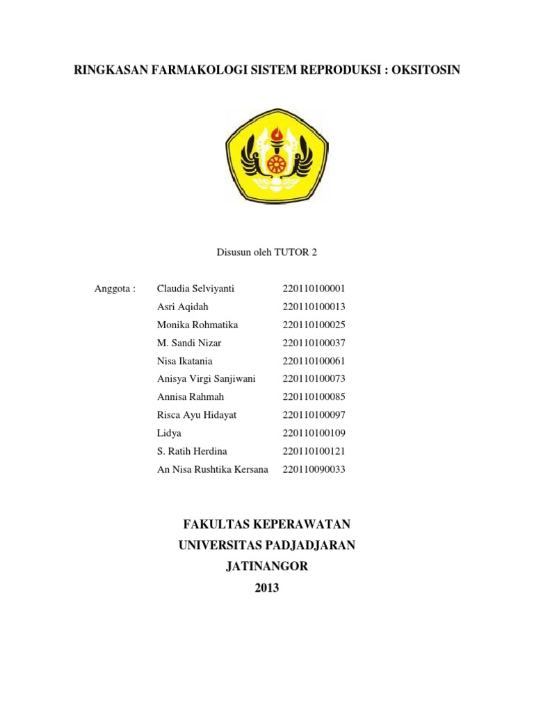 Farmako Oksitosin Jadi | PDF | Pengembangan Diri | Kesehatan Holistik