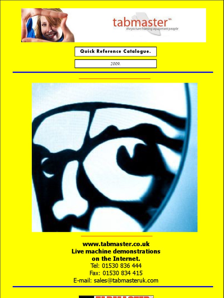 Tabmaster Catalogue 2009 | PDF | Adhesive | Knife
