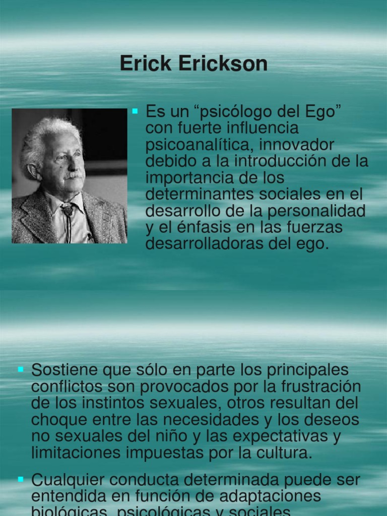 Erik Erikson | Amor | Comportamiento