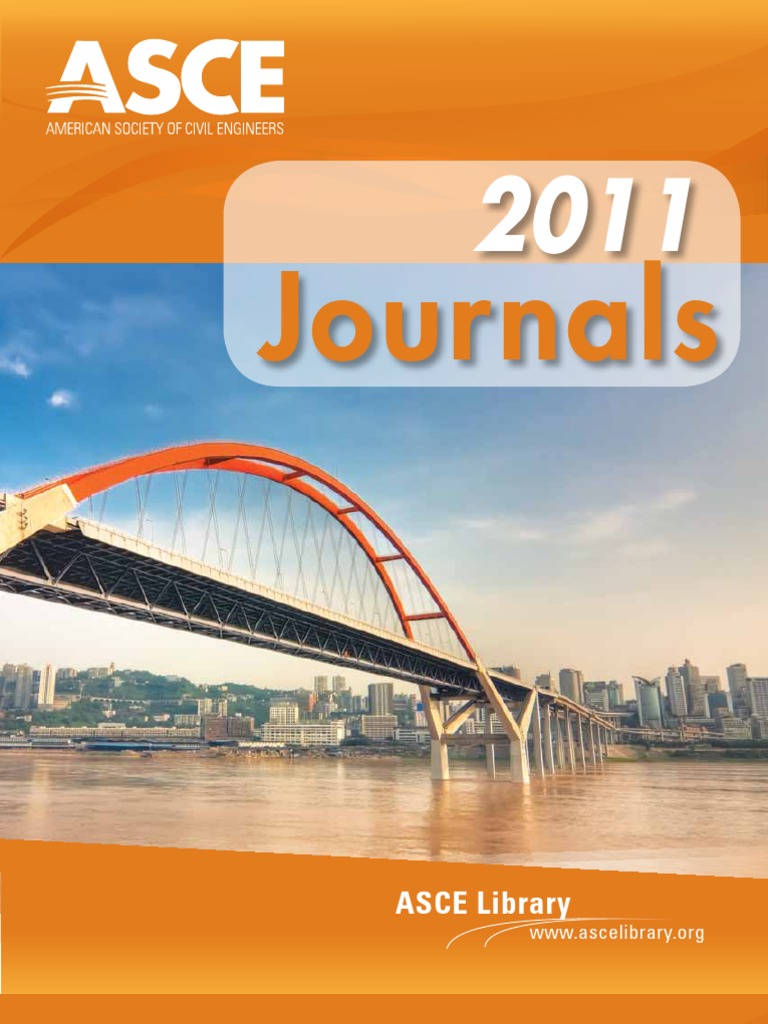 Catalogo de Journals ASCE | PDF | Fibre Reinforced Plastic | Engineering