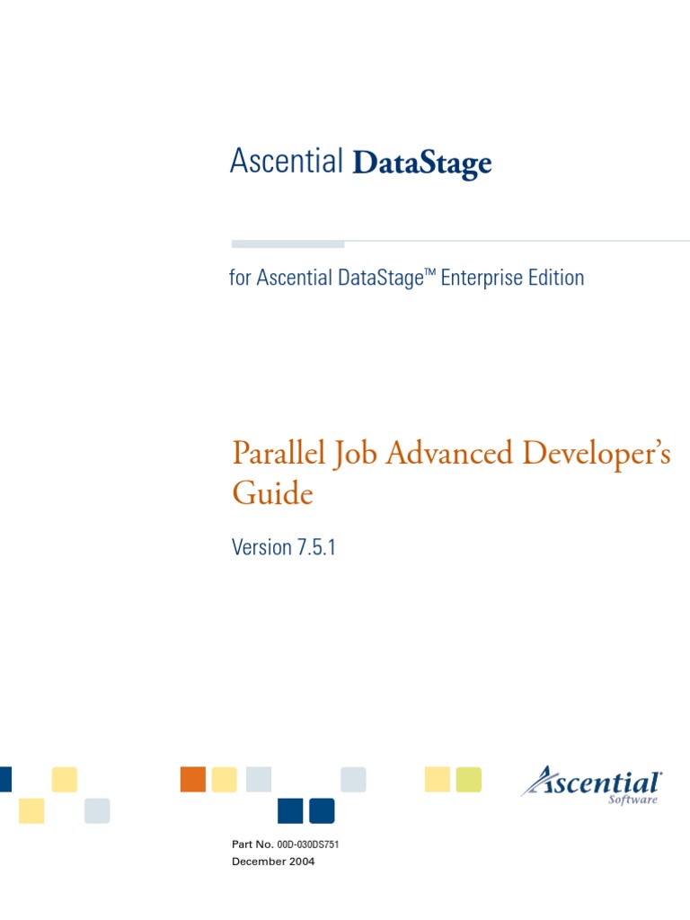 Datastage Parallel Job Advanced Developers Guide | PDF | Bracket | Menu ...
