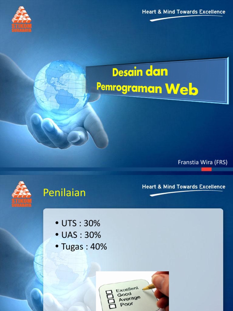 Desain Dan Pemrograman Web - P1 | PDF