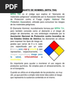 Señalización NFPA 704: Diamante de Riesgos | PDF | Química Física | Átomos