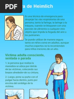 Maniobras de Heimlich | PDF