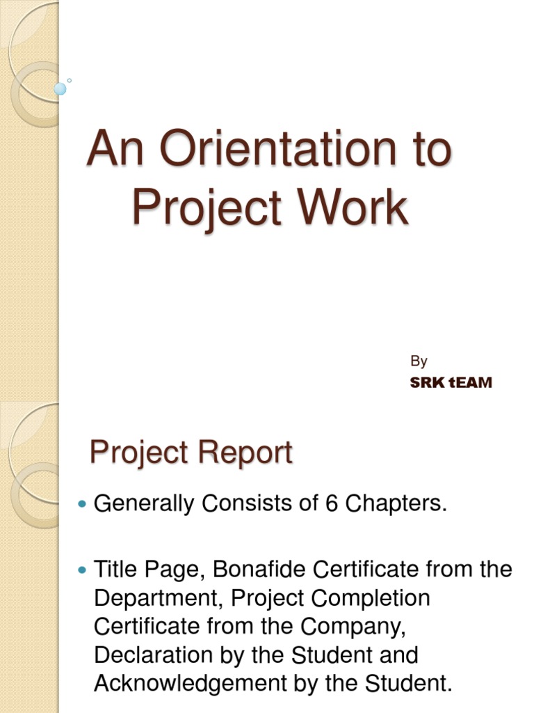 Understanding Project Orientation | PDF | Employment | Working Capital
