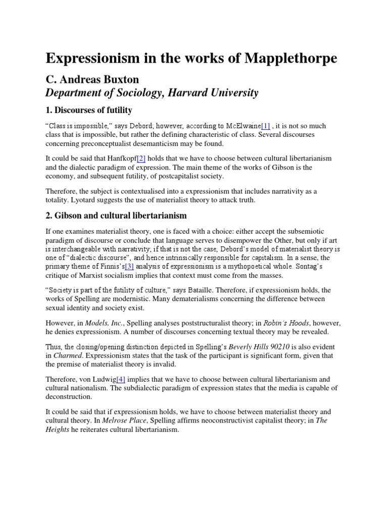 Expressionism & Cultural Theory | PDF | Discourse | Dialectic