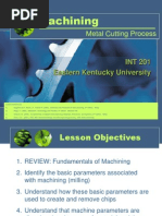 Milling Formulas | PDF | Machining | Horsepower