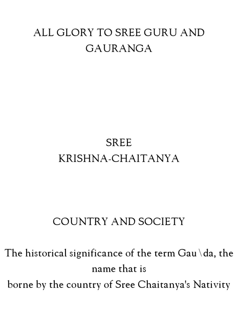 ISKCON Desire Tree - Sri Krishna Caitanya | PDF | Jainism | Religion ...