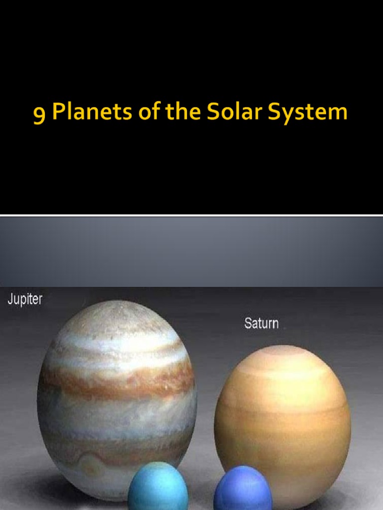 An Informative Guide to the Nine Major Planets: Their Characteristics ...