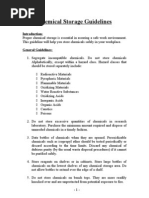 Color Codes For Chemical Storage | PDF