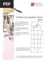 Men's Pants Pattern Drafting Guide | PDF | Seam (Sewing) | Teaching ...