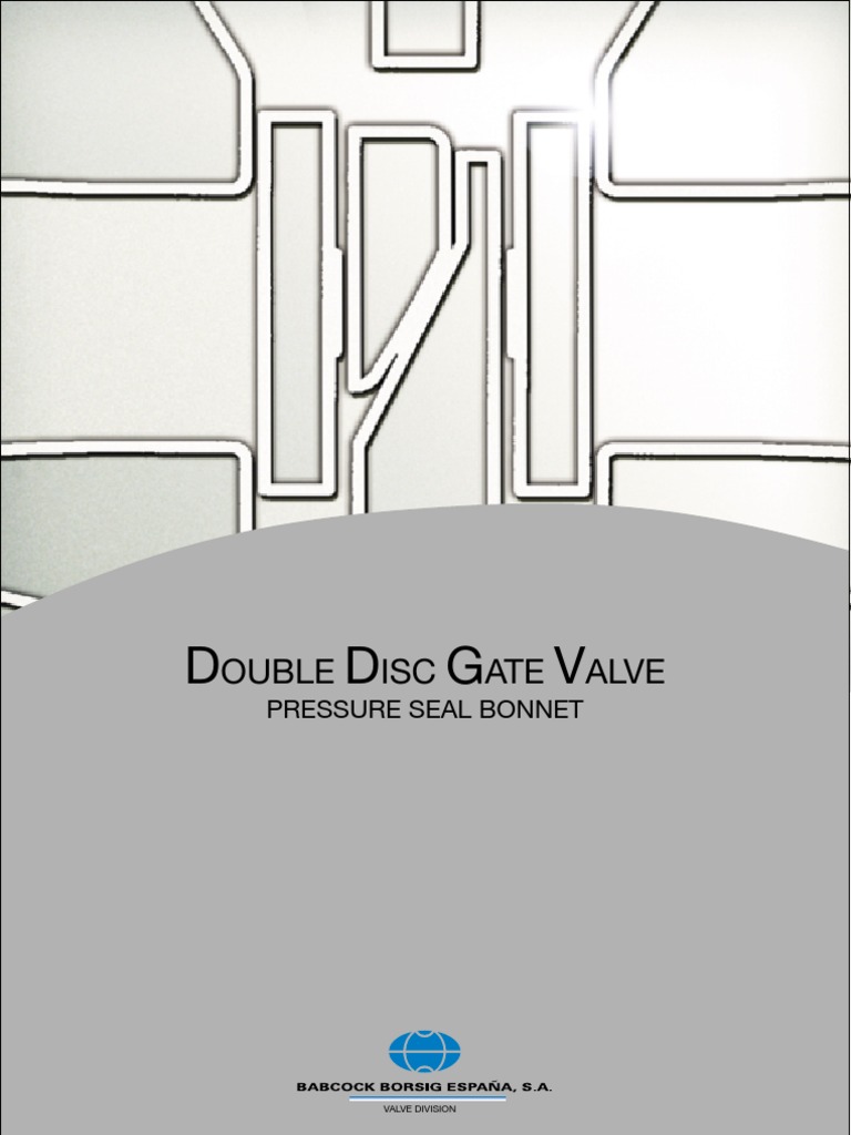 Double Disc Gate Valve | PDF | Valve | Screw