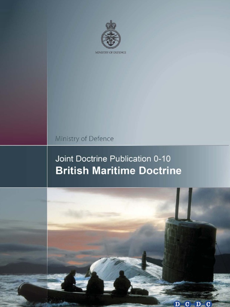British Maritime Doctrine | PDF | Territorial Waters | Military