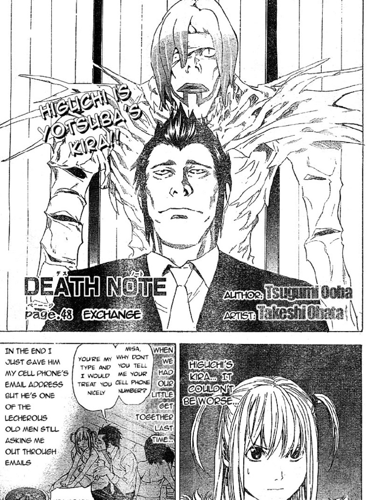 DeathNote Chapter 48 in English | PDF | Foreign Language Studies