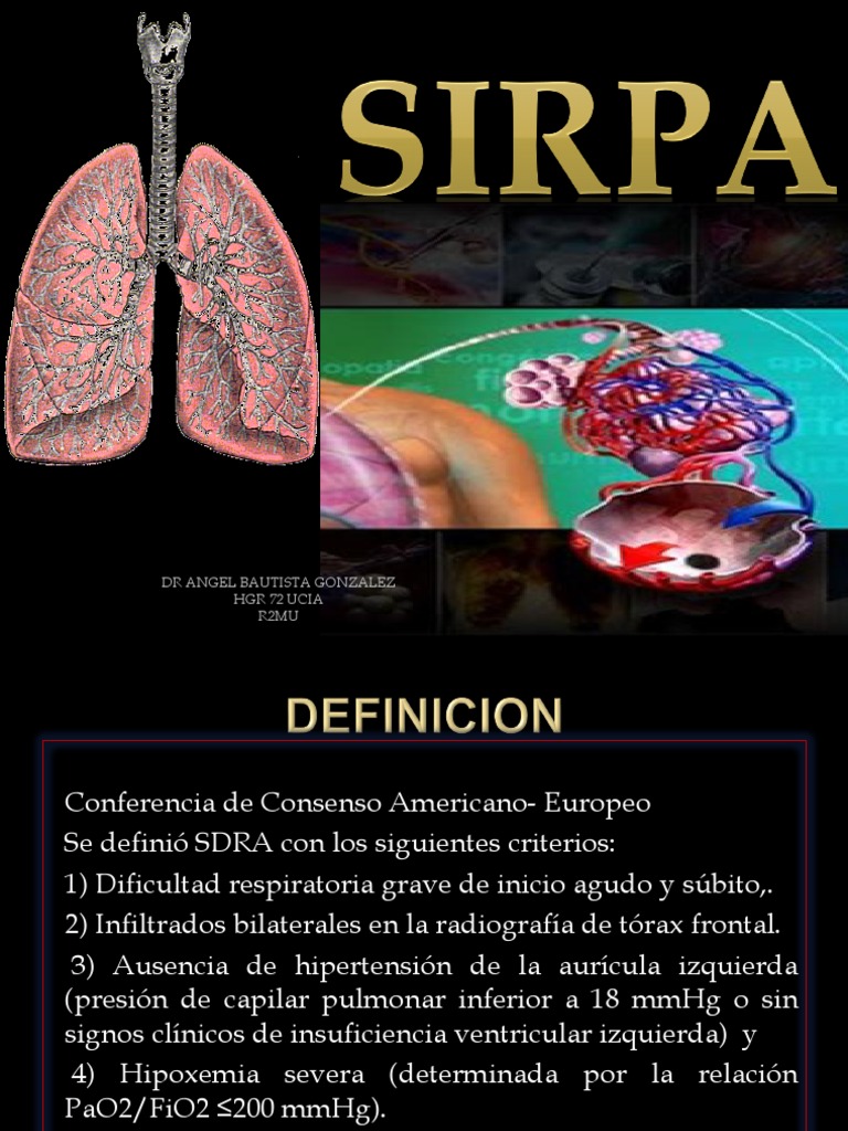 Presentación1 SIRA | PDF | Especialidades Medicas | Medicina CLINICA
