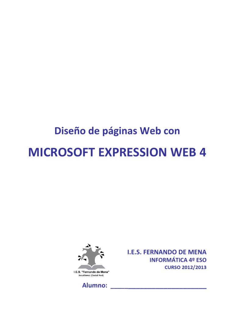 Microsoft Expression Web 4 | PDF | HTML | Protocolo de transferencia de ...