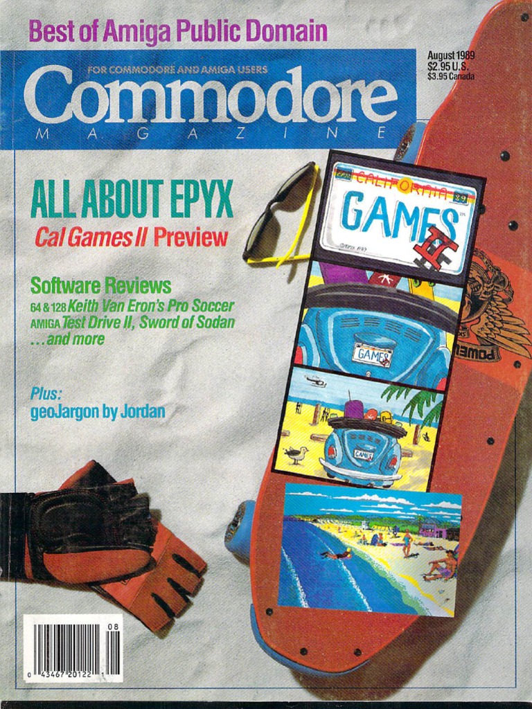 Commodore Magazine Vol-10-N08 1989 Aug | PDF | 3 D Computer Graphics ...
