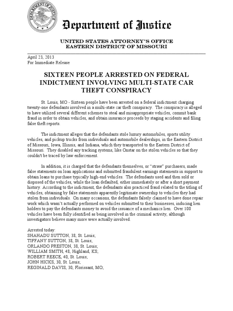 Federal Indictment | PDF