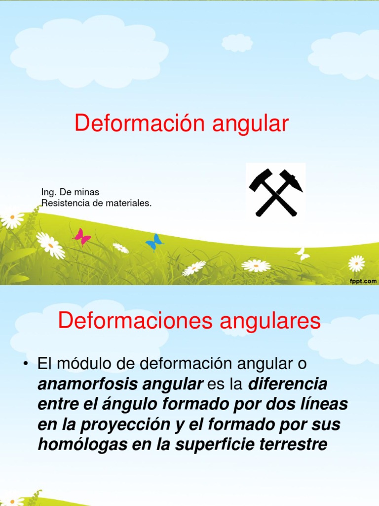 Deformación Angular | PDF | Deformación (ingeniería) | Rigidez