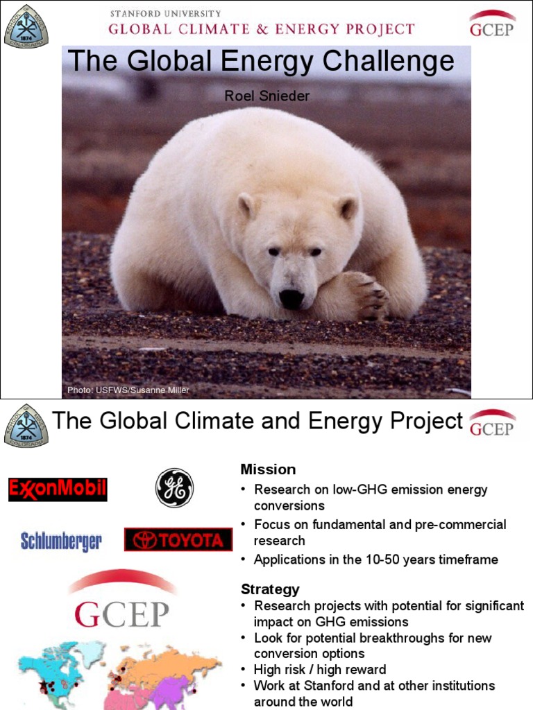 The Global Energy Challenge: Roel Snieder | PDF | Oil Sands | Peak Oil