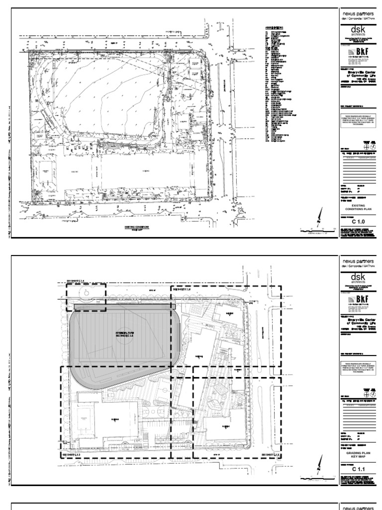 Architects: Existing Conditions Plan | PDF | Geography