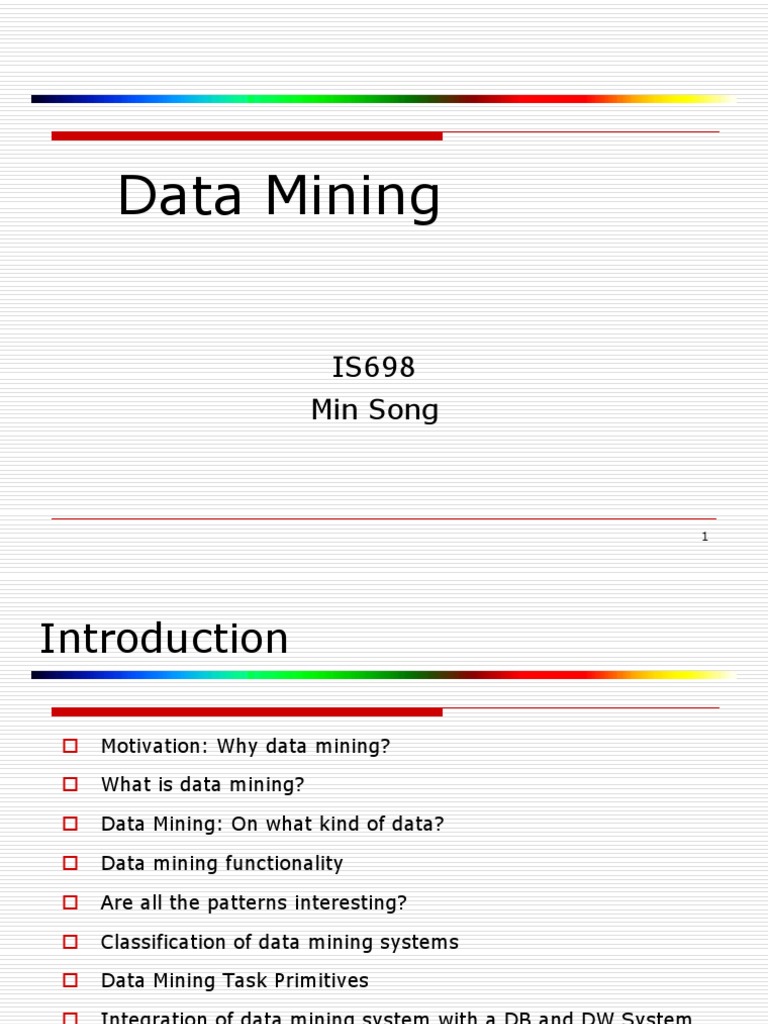 Major Issues in Data Mining | PDF | Data Mining | Data Warehouse