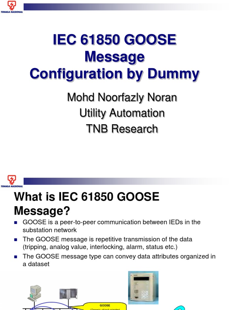 IEC 61850 GOOSE Message - Ver 3 | PDF | Computer Network | Object (Computer Science)