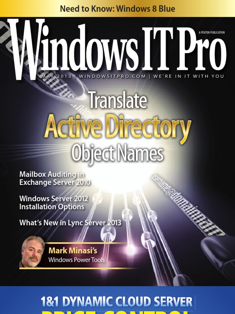 WindowsITPro Magazine 2013-05 | PDF | Windows 8 | Ip Address
