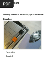 Tri Shutter Card | PDF | Tutorial | Paper