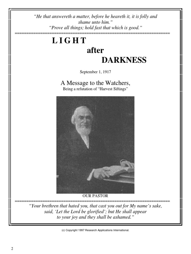 Light After Darkness | PDF | By Law | Board Of Directors