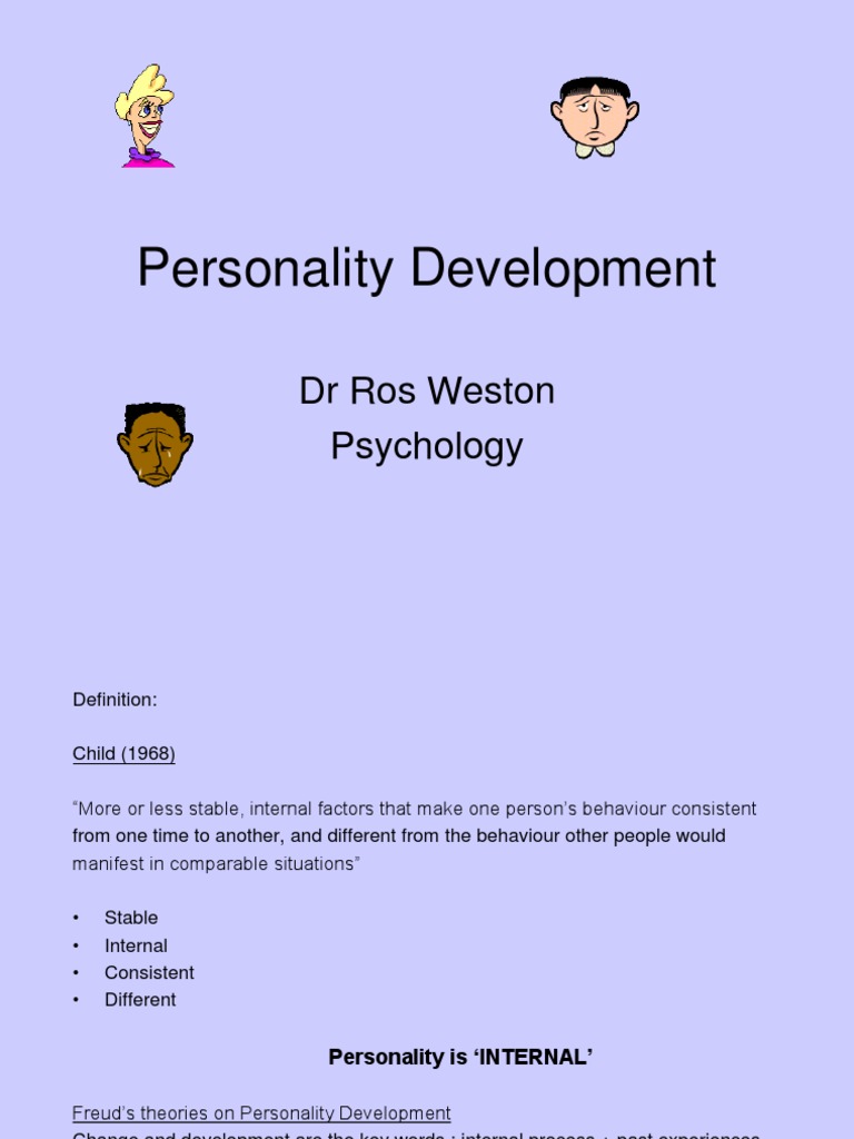 Personality Development | Download Free PDF | Id | Gender