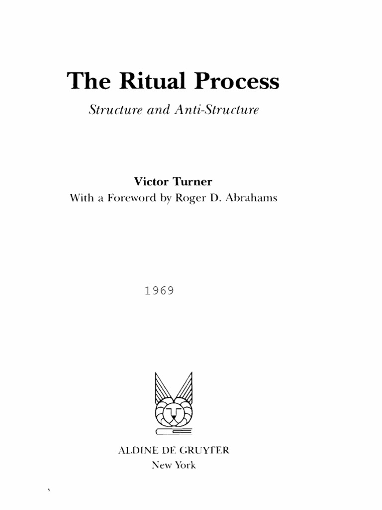 Liminality and Communitas in Rituals | PDF | Rituals | Kinship