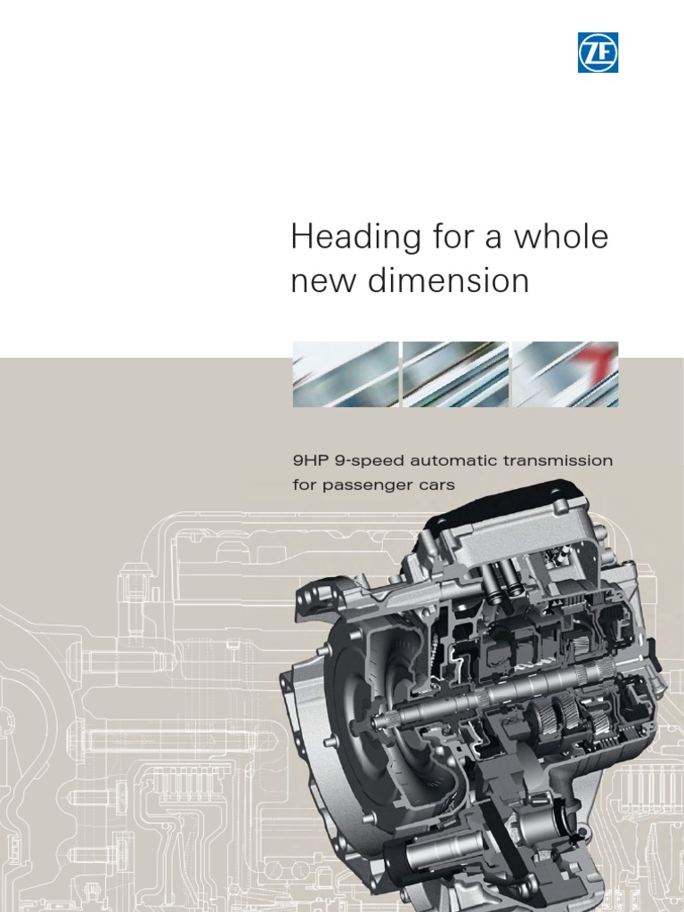 ZF 9HP | PDF | Automatic Transmission | Transmission (Mechanics)